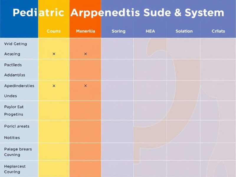 Pediatric Appendicitis Scoring Systems: Diagnosis and Evaluation Guide