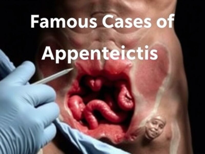 Famous Appendicitis Cases: Notable Stories and Medical Insights