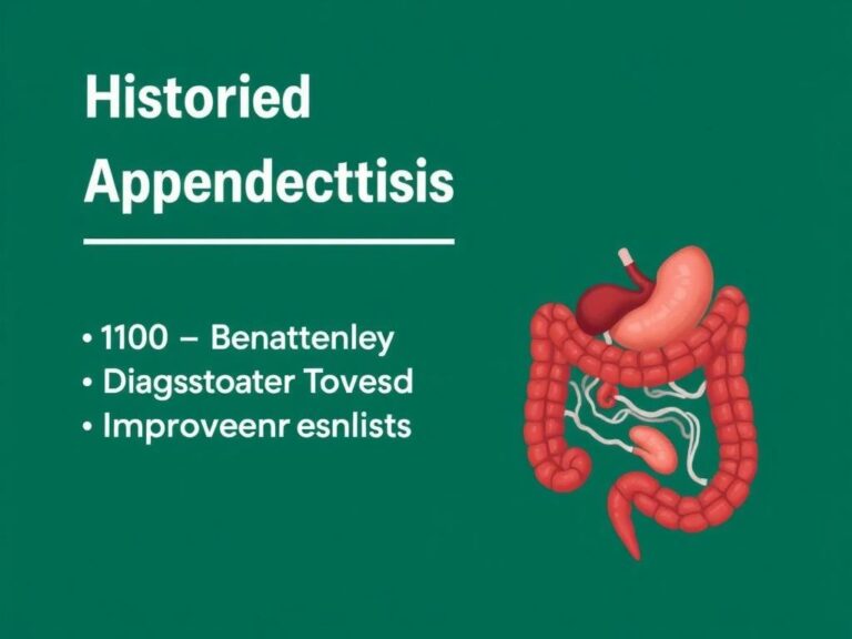 Historical Insights and Understanding of Appendicitis Development