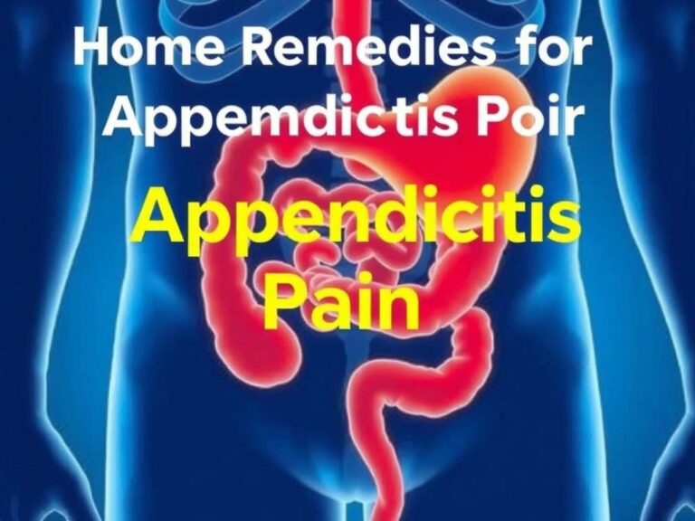 Home Remedies for Appendicitis Pain: Myths vs. Facts Explained