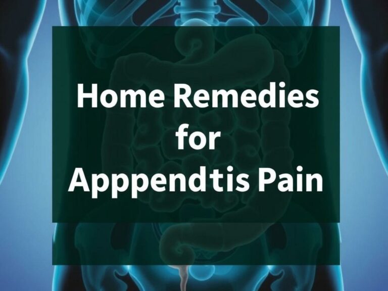 Home Remedies for Appendicitis Pain: Myths vs. Facts Explained